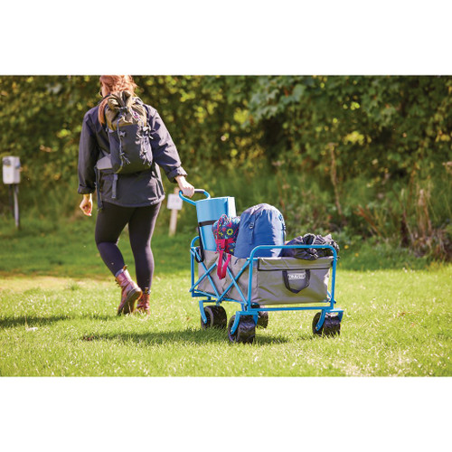 Foldable Cart with Large Wheels, 80kg (03217) | Draper Tools