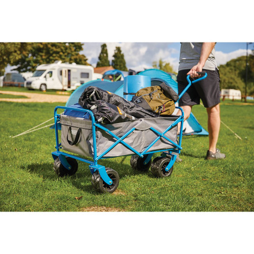 Foldable Cart with Large Wheels, 80kg (03217) | Draper Tools