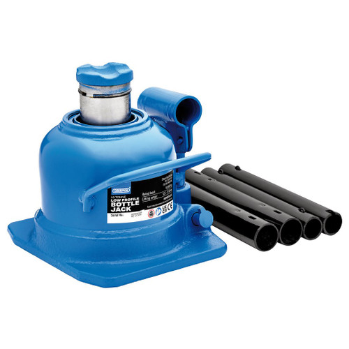 Low Profile Bottle Jack, 10 Tonne (08554) | Draper Tools
