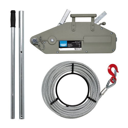 Draper Expert Wire Rope Puller, 1600kg (20115) | Draper Tools