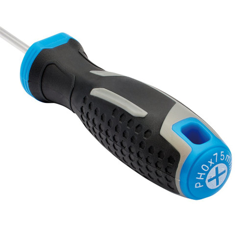 Phillips Soft Grip Screwdriver, PH0 x 75mm (13358) | Draper Tools