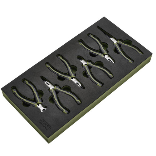 Draper Expert Pliers Set in EVA Foam Tray- Draper Tools Ltd