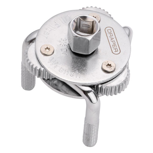 3-Leg Oil Filter Wrench, 69-136mm (02749) | Draper Tools