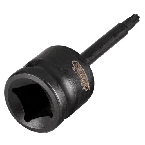 Draper TX-STAR® Impact Socket Bit, T20, 1/2" Sq. Dr. - Draper Tools Ltd