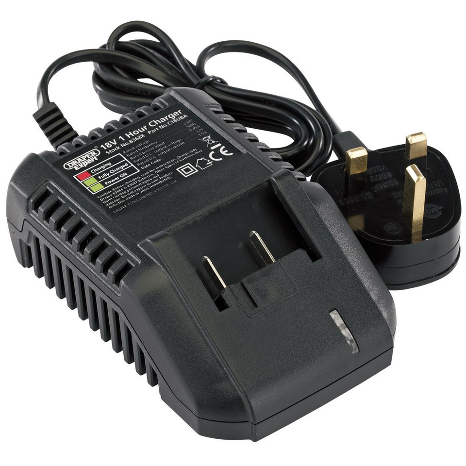 18V Universal Battery Charger for Li-ion and Ni-Cd Battery Packs (83688 ...