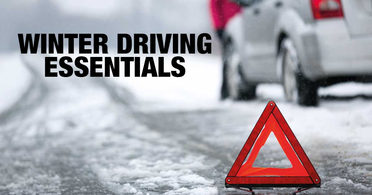 How to stay safe on the roads this winter - Draper Tools Ltd