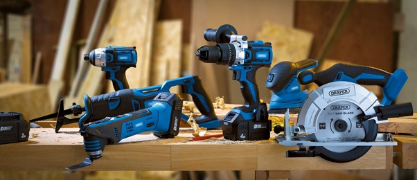 Power through any job with the D20 Cordless Power Tool range - Draper ...