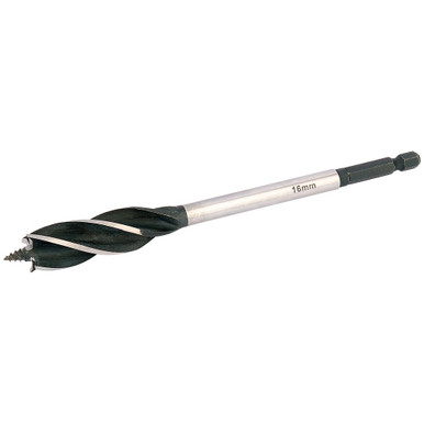 Draper Expert 4 Fluted Auger Bit, 16 x 165mm (35096) | Draper Tools