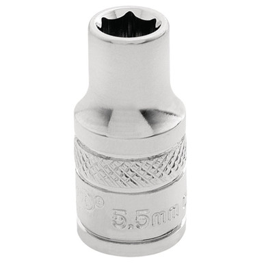 Draper Expert HI-TORQ® 6 Point Socket, 1/4" Sq. Dr., 5.5mm (32449 ...
