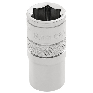 Draper HI-TORQ® 6 Point Socket, 1/4" Sq. Dr., 8mm (32536) | Draper Tools
