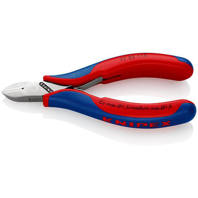 KNIPEX 77 22 115 Electronics Diagonal Cutter with Box Joint, 115mm ...