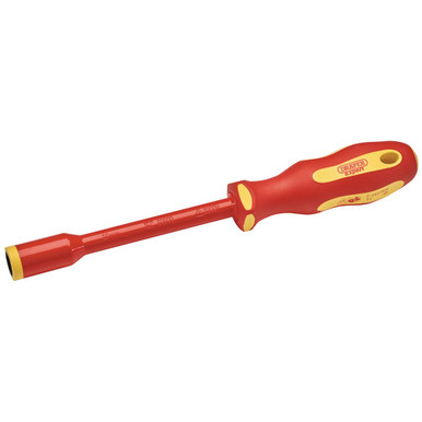 VDE Approved Fully Insulated Nut Driver, 10mm (99489) | Draper Tools