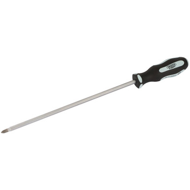 Draper Expert 'Pound Thru' Cross Slot Soft Grip Screwdriver, No.2 x ...
