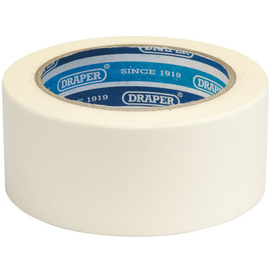 Masking Tape Roll, 50m x 48mm (63480) | Draper Tools