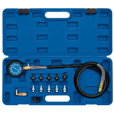 Oil Pressure Test Kit (12 Piece) (35879) | Draper Tools