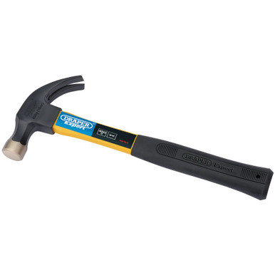 Draper Expert Claw Hammer with Fibreglass Shaft, 450g/16oz (62163 ...