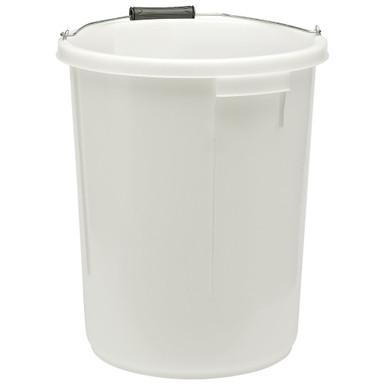 Plasterer's Mixing Bucket, 25L, White (12100) | Draper Tools