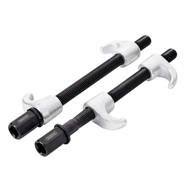 Pair of Coil Spring Compressors, 250mm (14173) | Draper Tools