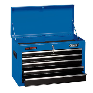 Tool Chest, 5 Drawer, 26", Blue (14604) | Draper Tools