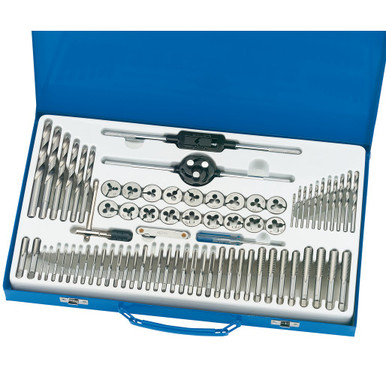 Combination Tap and Die Set Metric and BSP (76 Piece) (79205) | Draper ...