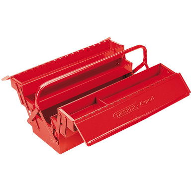 Draper Expert Extra Long Four Tray Cantilever Tool Box, 530mm (88904 ...