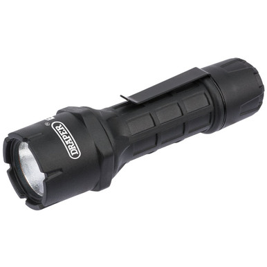 LED Waterproof Torch, 1W, 1 x AA Battery Required (51751) | Draper Tools