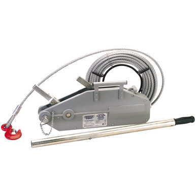 Draper Expert Wire Rope Puller, 1600Kg (3,500lbs) (71208) | Draper Tools