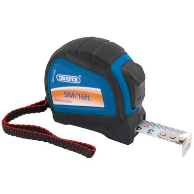Measuring Tape, 5m/16ft x 25mm (82823) | Draper Tools