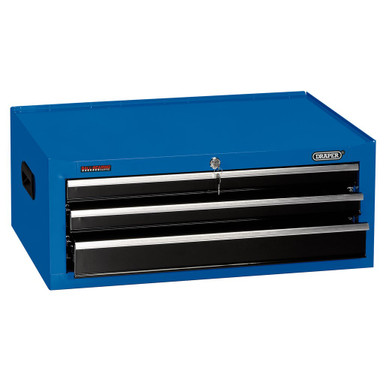 Intermediate Tool Chest, 3 Drawer, 26", Blue (14970) | Draper Tools