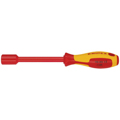 KNIPEX 98 03 13 VDE Insulated Nut Driver, 13.0 x 125mm (18743) | Draper ...