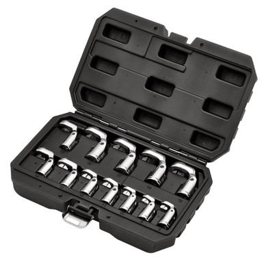 Flexible Crowfoot Socket Wrench Set, 3/8" Sq. Dr. (12 Piece) (12403 ...