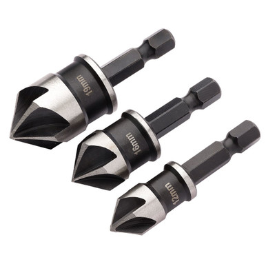 Countersink Bit Set (3 Piece) (12430) | Draper Tools