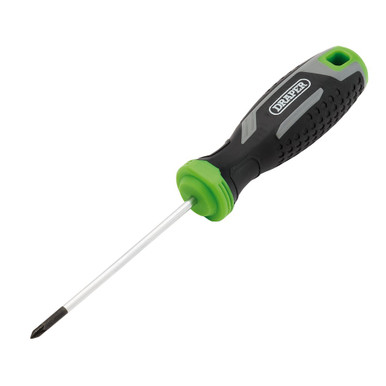 Pozi Soft Grip Screwdriver, PZ0 x 75mm (13369) | Draper Tools