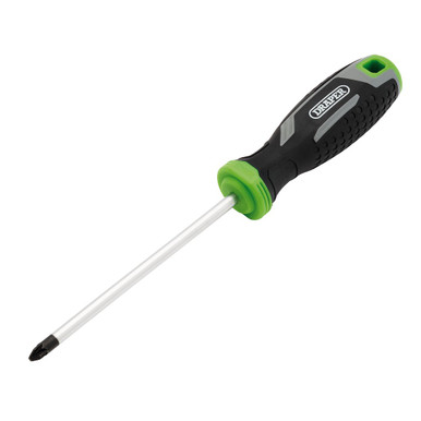 Pozi Soft Grip Screwdriver, PZ2 x 125mm (13372) | Draper Tools