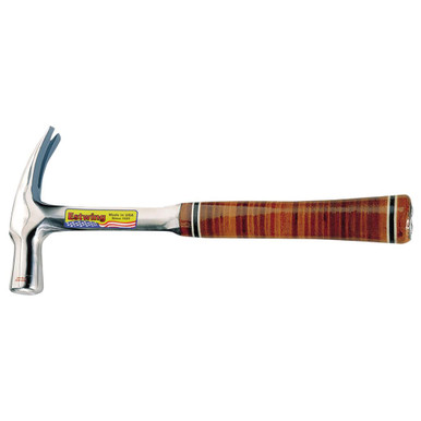 Estwing E24S Straight Claw English Pattern Hammer with Leather Grip ...