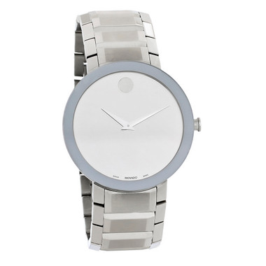 Movado Sapphire Men's Mirror Dial Swiss Quartz Watch 0607178 ...