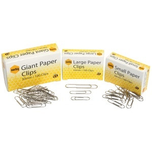 MARBIG PAPER CLIPS 28MM SMALL (BOX OF 100) - mySupply Store