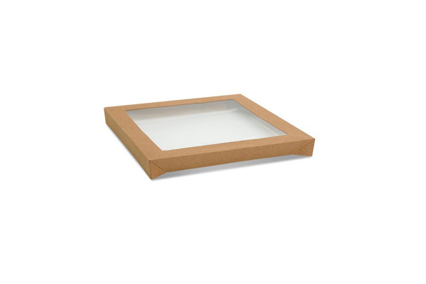 SQUARE CATERING TRAY LID - SMALL (100/CTN)