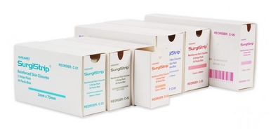 ASGUARD STERILE SURGI STRIPS 6MM X 100MM (BOX OF 50) - mySupply Store