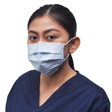 MASKS EARLOOP LEVEL 3 PROCEDURE BOX OF 50 - PRIMED - PG4-1273 ...