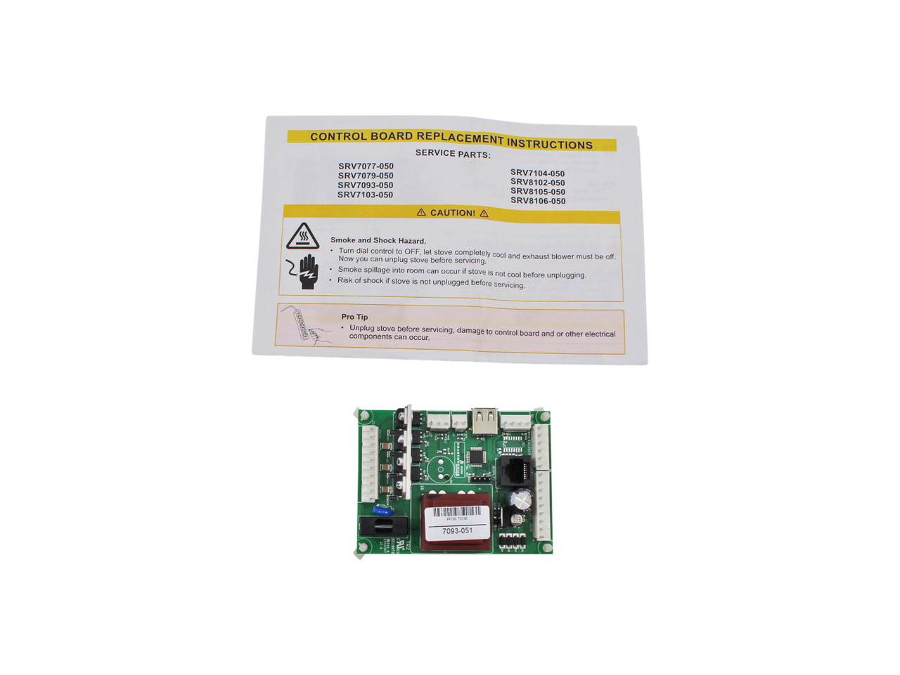 PelPro PP130-B & PP150 Control Board - SRV7104-051