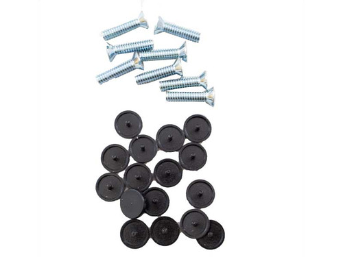 Astria & Security Decorative Screw Caps - Black - PR-SACBTFBK2