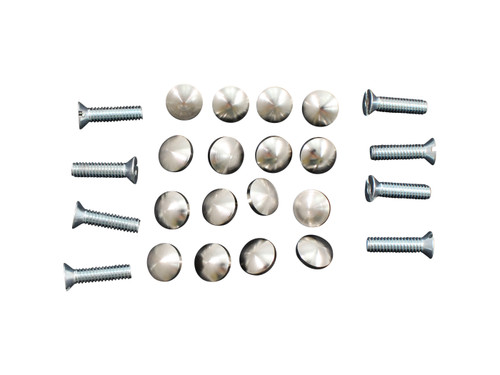 IHP Decorative Screw Caps - Brushed Nickel - PR-SACMEFBN