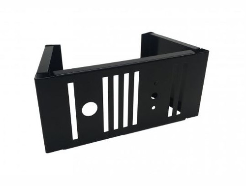 4x8.5" Rectangular Control Panel Vent Block - VENTBLOCKBLACK