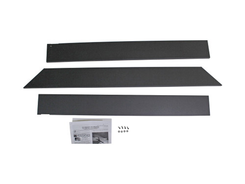 Heat N Glo & Majestic 3 Sided Trim Kit - Black - 750-TRIM3-BK-B