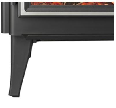Quadra-Fire Classic Black Traditional Legs - Set of 4 - TRAD-LEG-BK