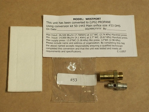 Enviro Westport Convertible Conversion Kit - LP - 50-1443