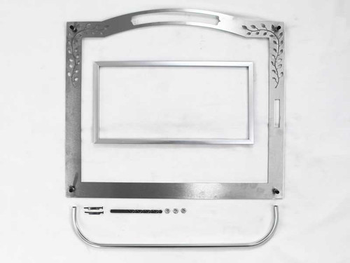 Harman P68 & P68-C Leaf Trim Kit - Brushed Stainless - 1-00-06717-7