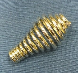 SBI Brass Plated Coil Handle - AC07860