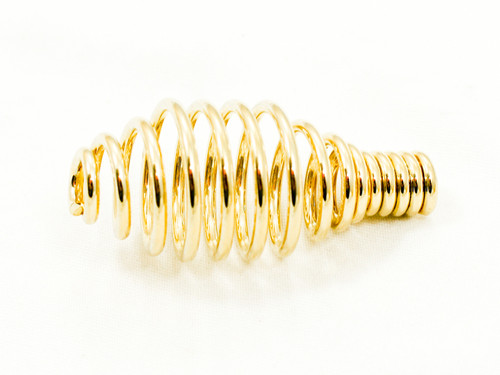 Long Brass Plated Coil Handle for Osburn and Flame Woodstoves - AC07864